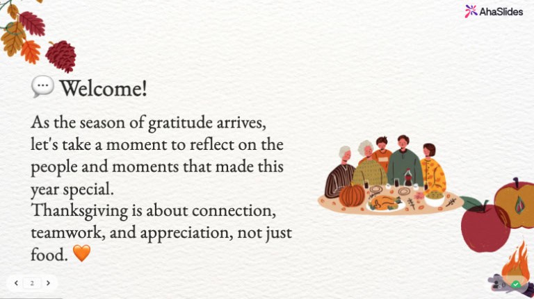 Virtual Thanksgiving Party 2025: 8 Free Ideas for Total Success - AhaSlides