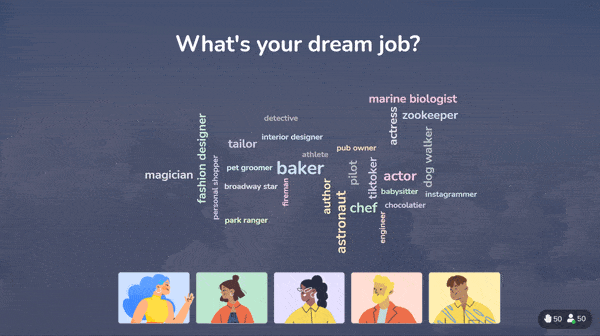 Interactive Word Generator AhaSlides