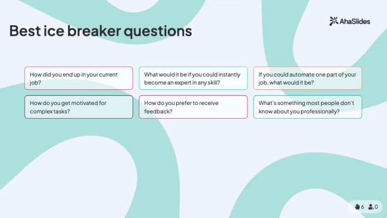 170 Ice Breaker Questions for Work to Boost Team Morales (+Free ...