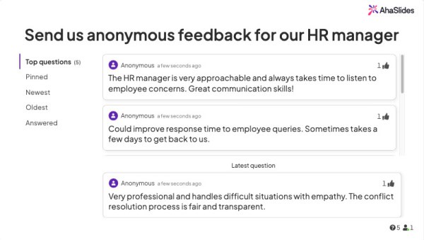 20+ Best Examples Of Feedback For Colleagues - AhaSlides