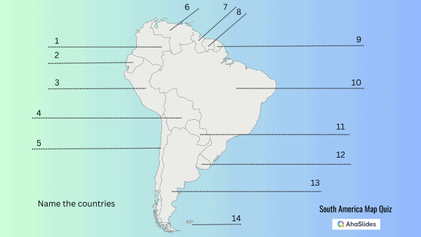 Ultimate South America Map Quiz | 67+ Quiz Questions to Know in 2025 ...
