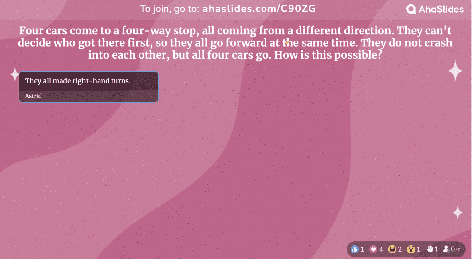 60 个很棒的成人脑筋急转弯创意 | 2025 更新 - AhaSlides