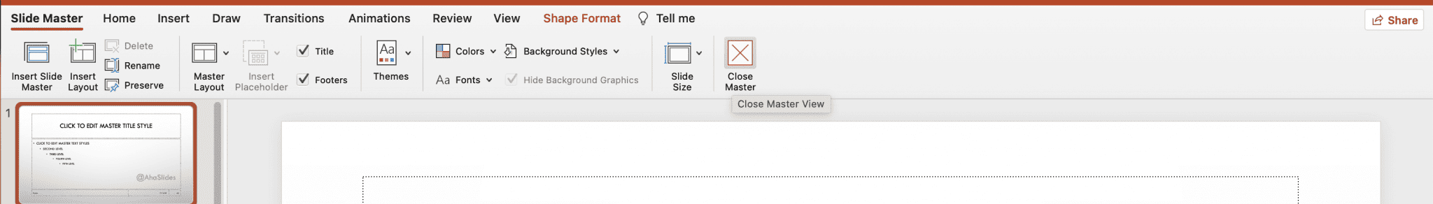 Comment ajouter un filigrane dans Powerpoint | Techniques avancées en 2025 - AhaSlides