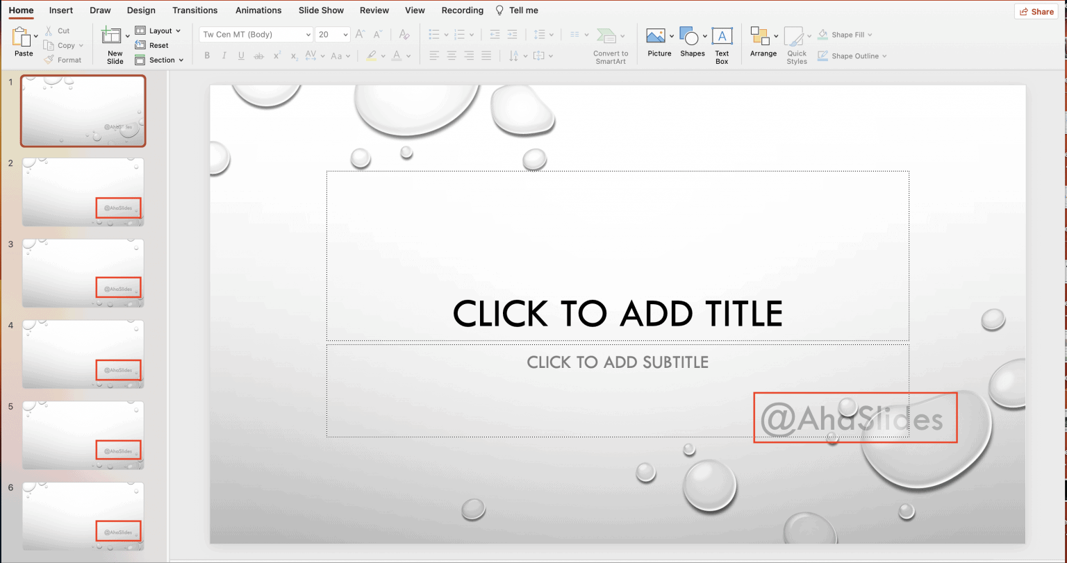How To Add Watermark In Powerpoint | Advanced Techniques in 2025 ...