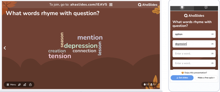 Kuis dan Pertanyaan Great Make It Rhyme | Pembaruan 2024 - AhaSlides