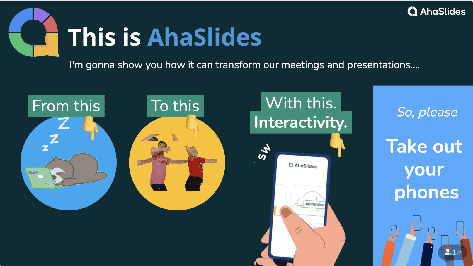 10 præsentationseksempler i PowerPoint, der får publikum til at sige wow - AhaSlides