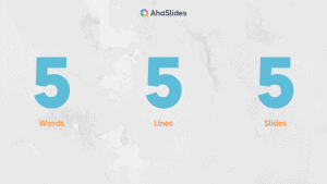 The 5/5/5 Rule: How to Use it (+Examples) in 2025 - AhaSlides