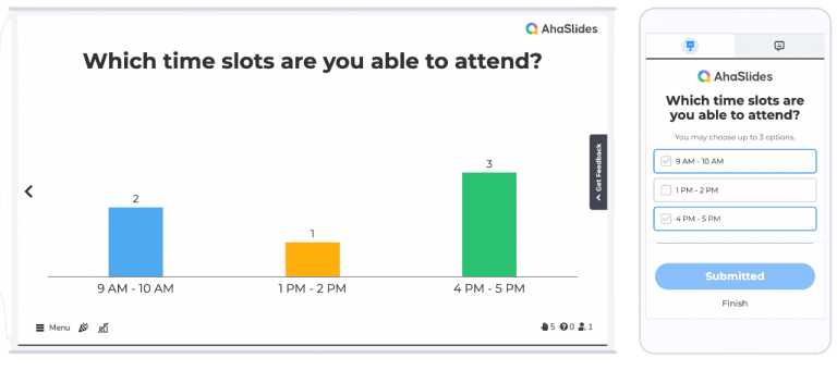 AhaSlides Features - Engage your audience with the right tools
