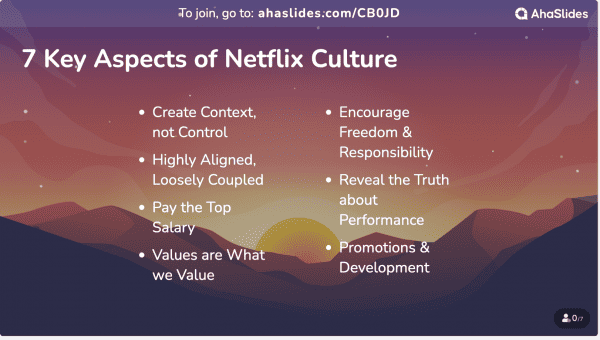 The Netflix Culture: 7 Key Aspects to Its Winning Formula - AhaSlides