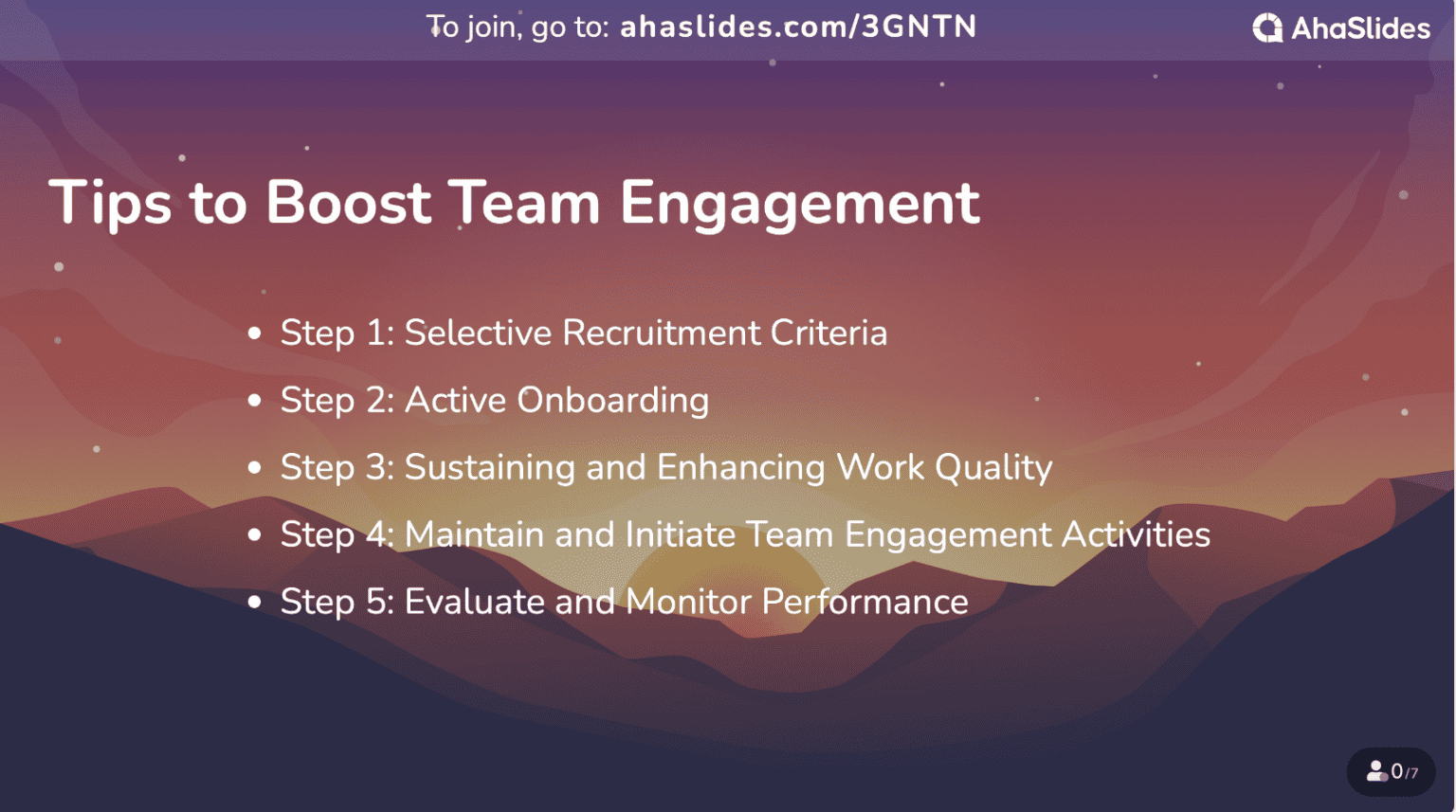 What is Team Engagement? (Tips to Build A Highly Engaged Team in 2025) - AhaSlides