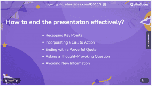 So beenden Sie eine Präsentation im Jahr 2025 | Tipps und Beispiele ...