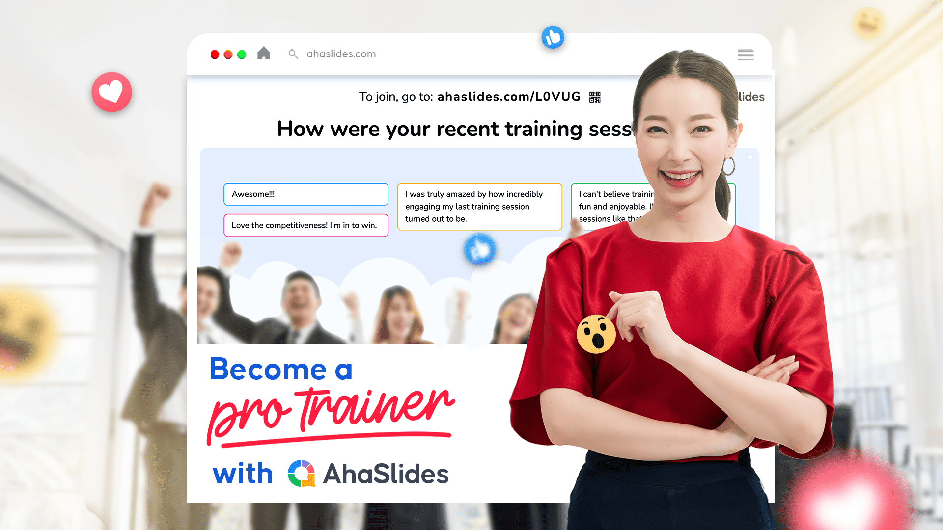 Platfòm Angajman Anplwaye - Pran fòmasyon ou nan pwochen nivo - Mizajou 2024 - AhaSlides