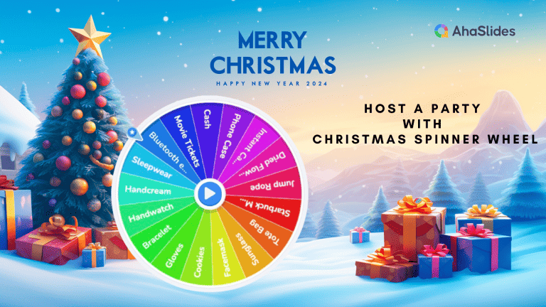 Unike Christmas Spinner Wheel To Throw The Best Party | Seizoen 2025 ...