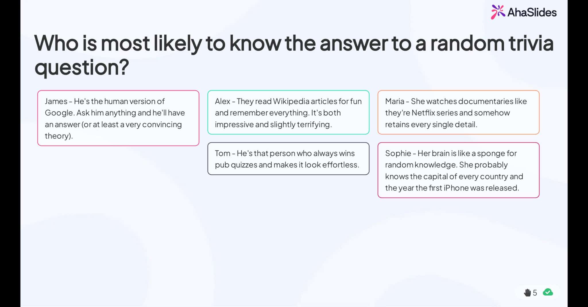 120+ Most Likely To Questions for Memorable Team Building and Training ...