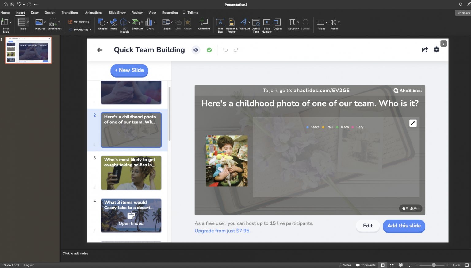 Extension For PowerPoint | How to Set Up with AhaSlides in 2024 - AhaSlides