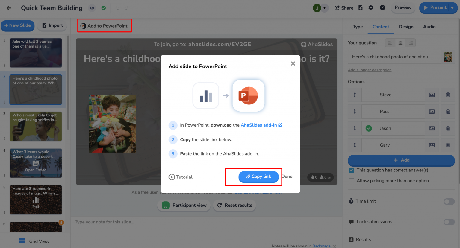 Extension For PowerPoint | How to Set Up with AhaSlides in 2024 - AhaSlides