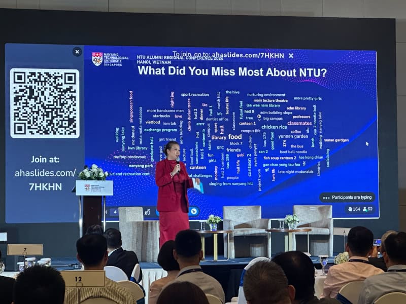 AhaSlides Elevates Engagement at NTU Regional Alumni Conference in ...