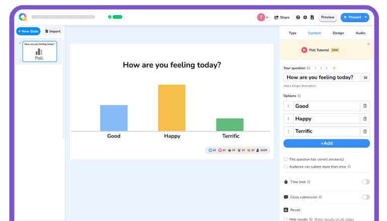 Online Poll Maker: Create Free Interactive Polls to Engage