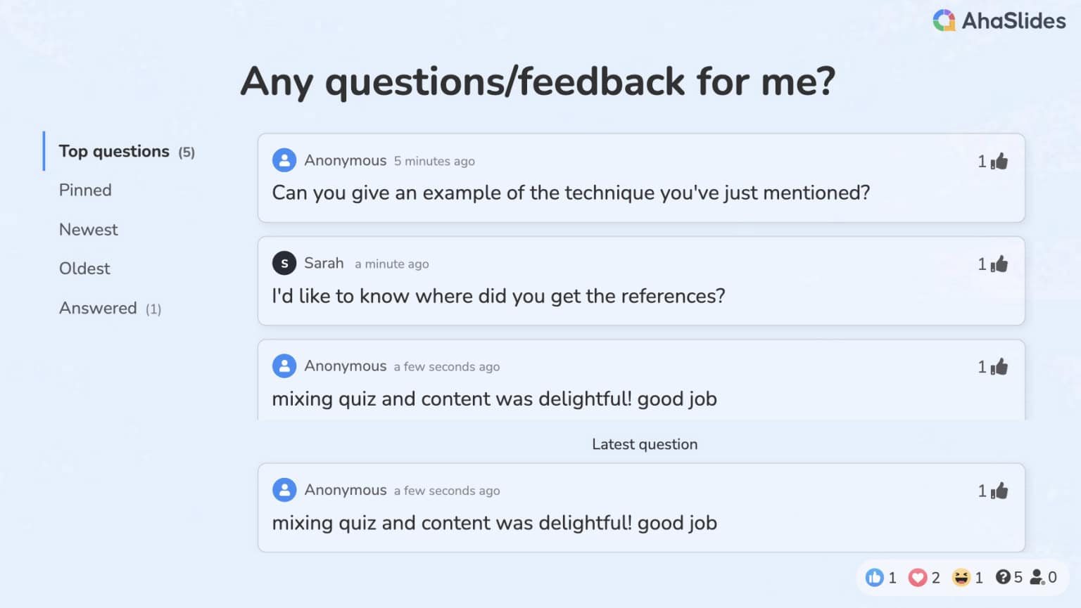 Live Q&A: Ask Anonymous Questions for Skyrocket Engagement