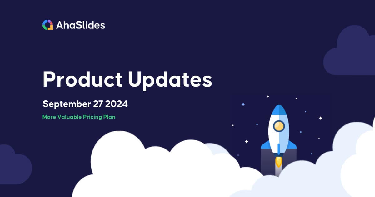 Bekijk de nieuwe prijsplannen van AhaSlides voor 2024! - AhaSlides