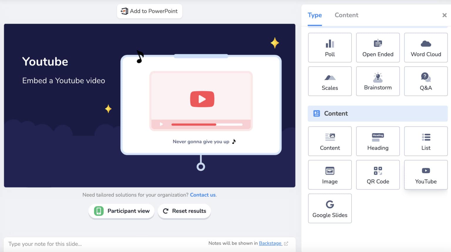 Як вставити відео в презентацію Mentimeter | 2025 Reveal - AhaSlides