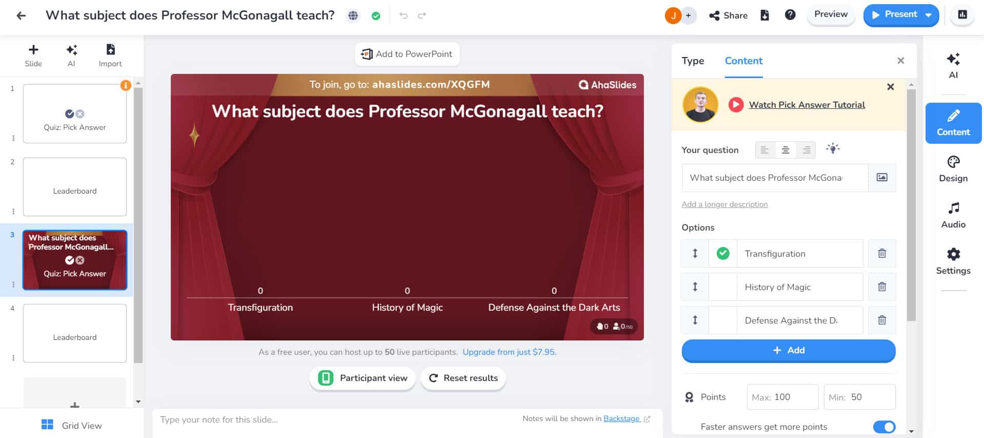 5. Add interactive activities