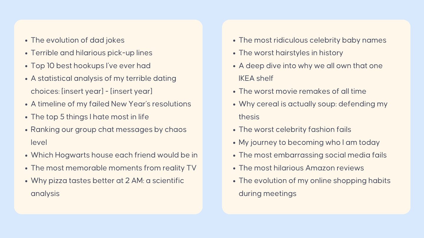 100+ Funny PowerPoint Night Ideas That Guarantee Great Bonding - AhaSlides