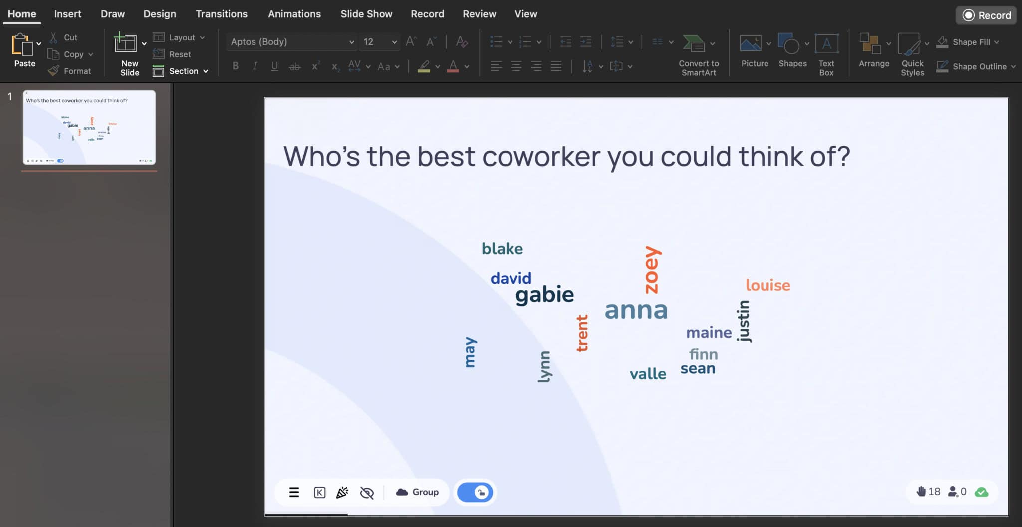 How to Make a PowerPoint Word Cloud, the Easiest Way in 2025 - AhaSlides