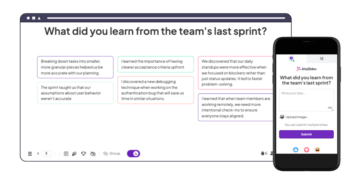 Idea Board: Easy, Free Online Brainstorming Tool - AhaSlides