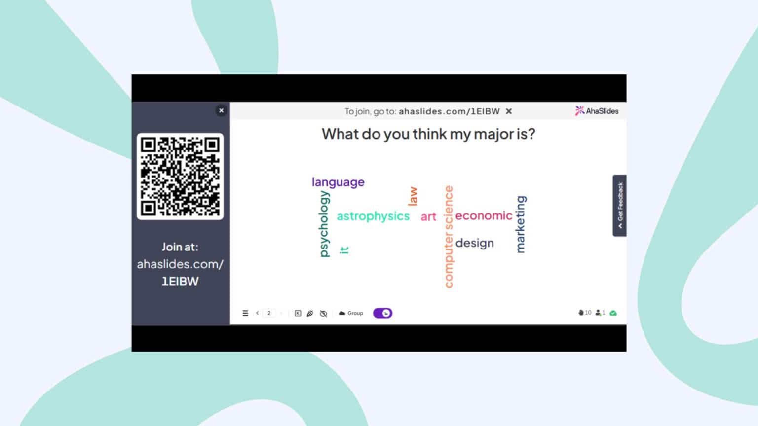How to Create a Live Zoom Word Cloud in 5 Minutes - AhaSlides