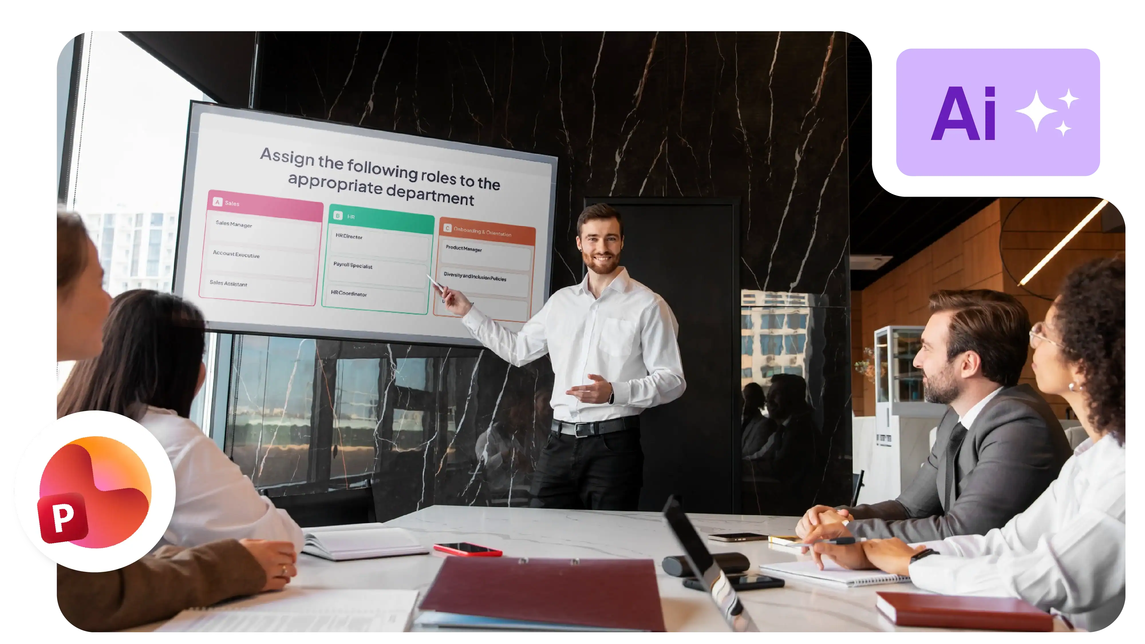Interactive AI PowerPoint Generator - AhaSlides Presentation Maker